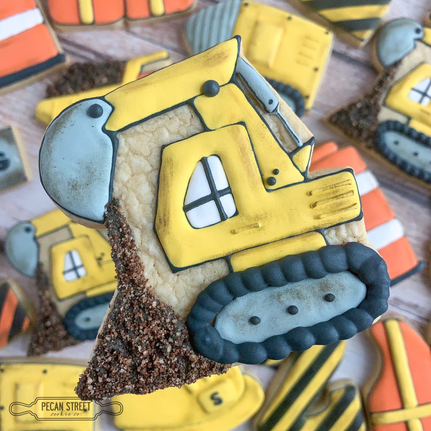 Construction Digger Cookie Cutter – Pecan Street Cookie Co.