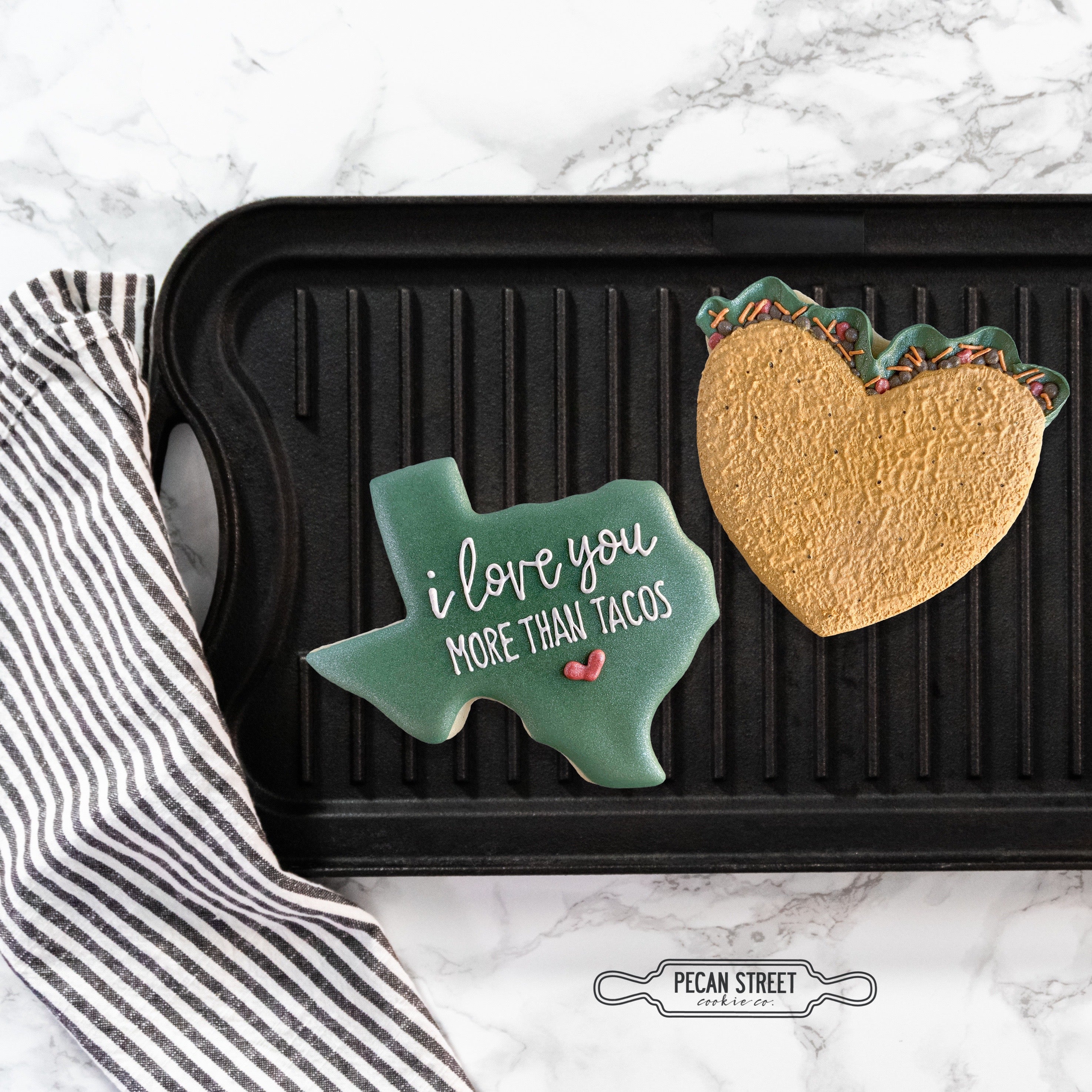 Don't Mess with Texas 4-Piece Cookie Cutter Set – Pecan Street Cookie Co.