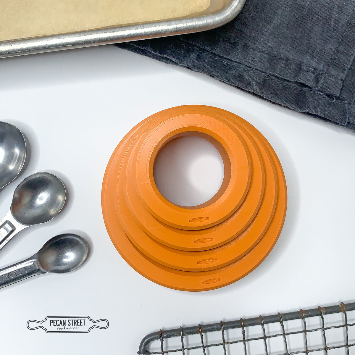 Nested Circles 4-Piece Cookie Cutter Set – Pecan Street Cookie Co.