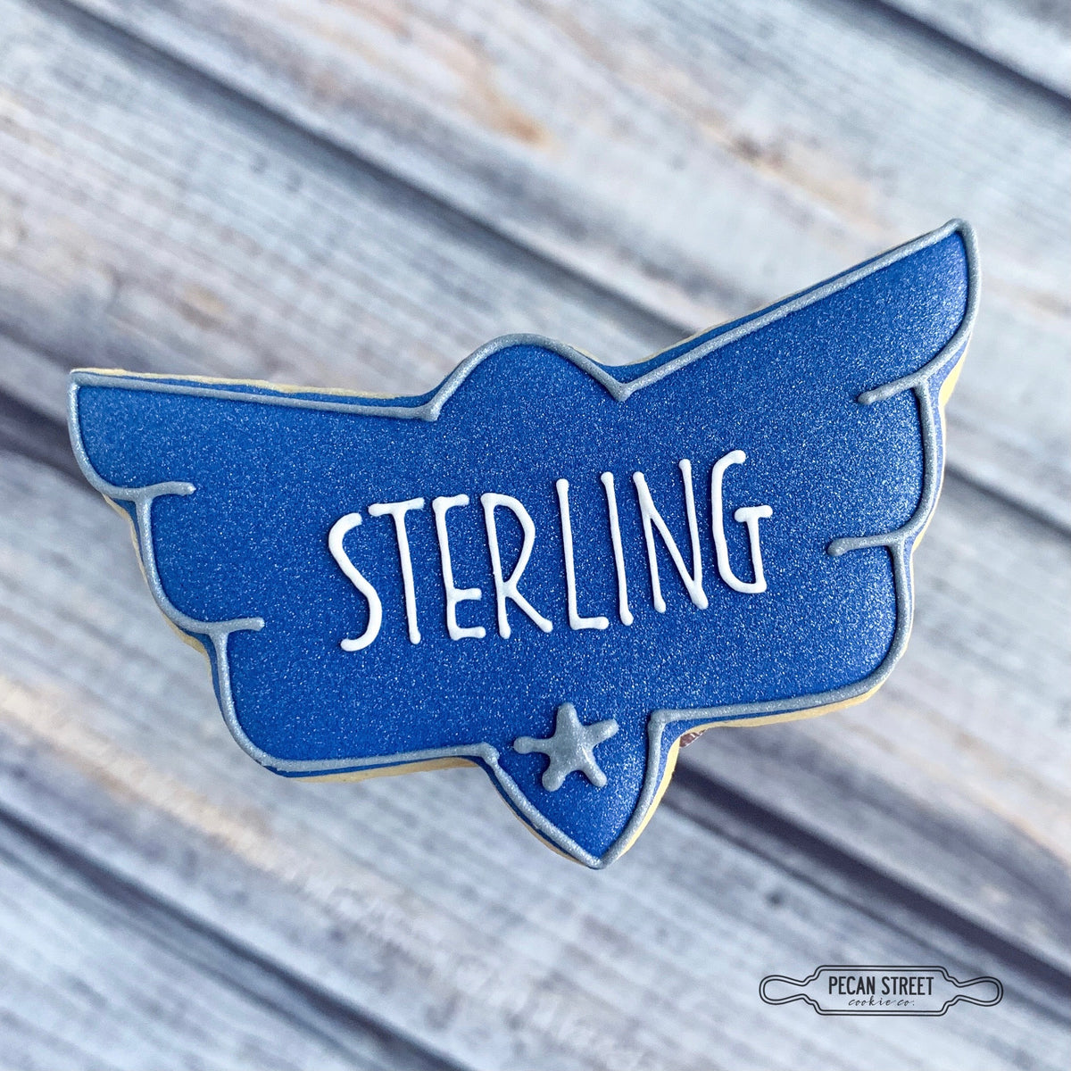 Pilot Wings Mini Cookie Cutter – Pecan Street Cookie Co.
