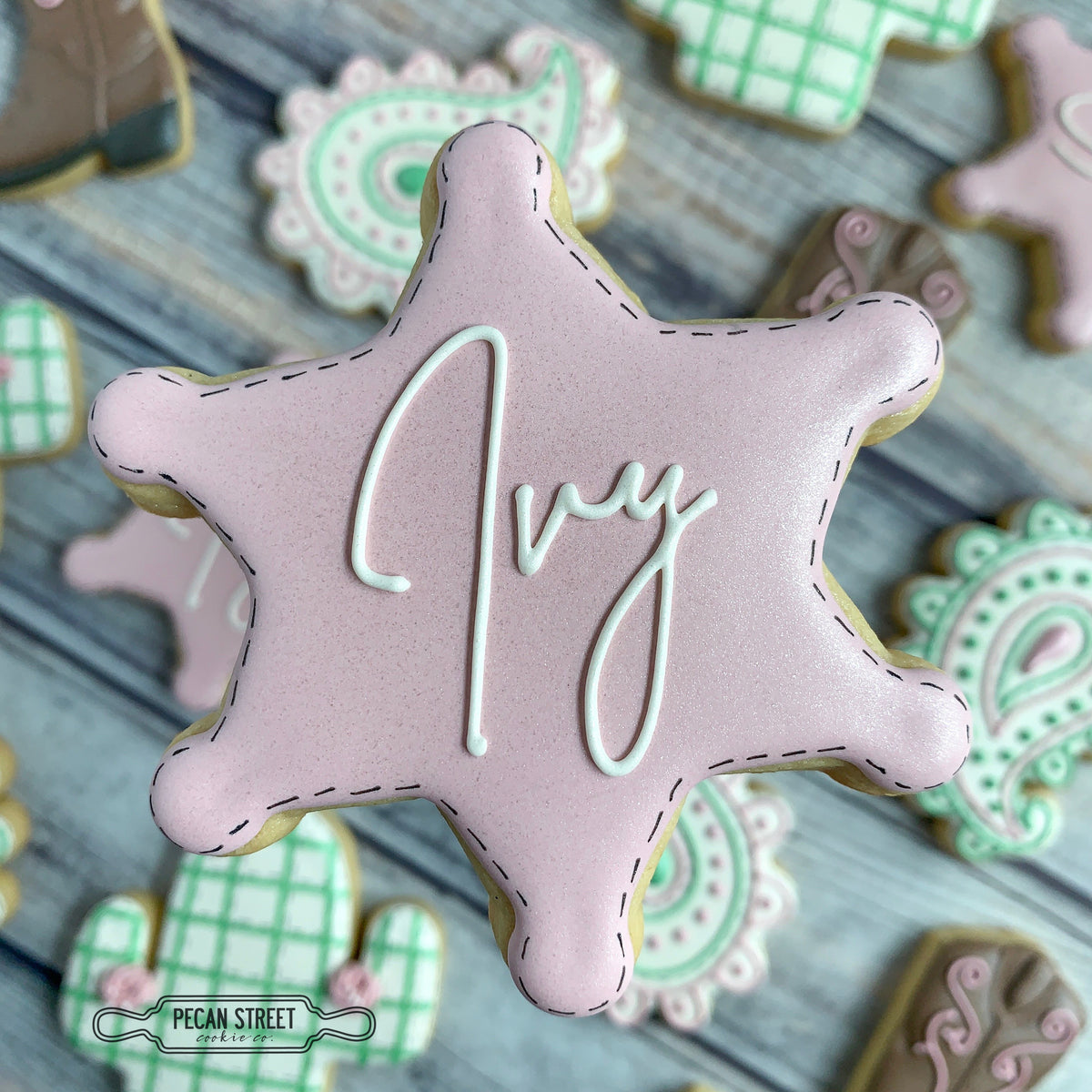 Sheriff Badge Cookie Cutter – Pecan Street Cookie Co.