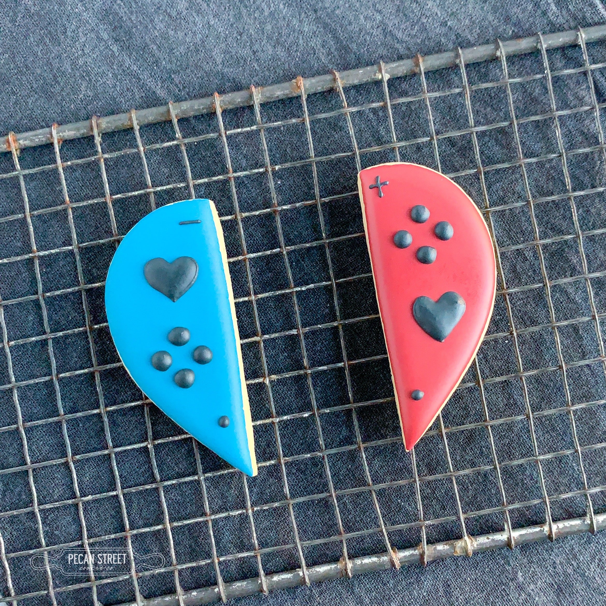 Heart Game Console 3-Piece Cookie Cutter Set – Pecan Street Cookie Co.