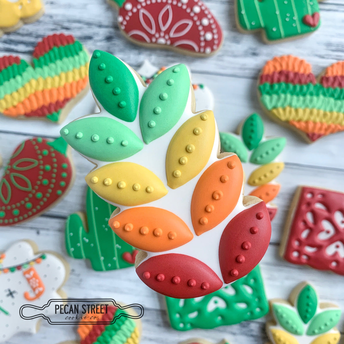 Symmetrical Leaf Cookie Cutter – Pecan Street Cookie Co.